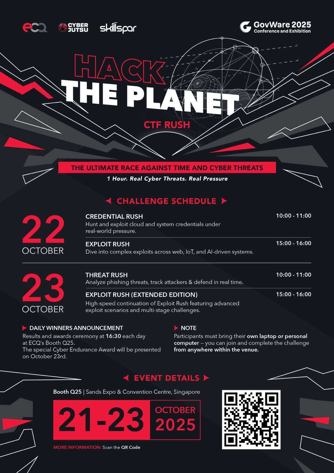 CyberRush CTF — HACK THE PLANET